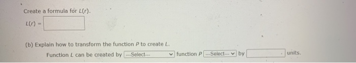 Solved For this exercise, use the graph of P, which shows | Chegg.com