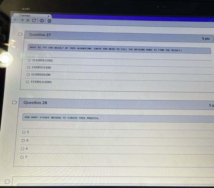 Solved CarS →XCI GIVEN THE FOLLOWING TABLE BELOW. WHAT IS | Chegg.com