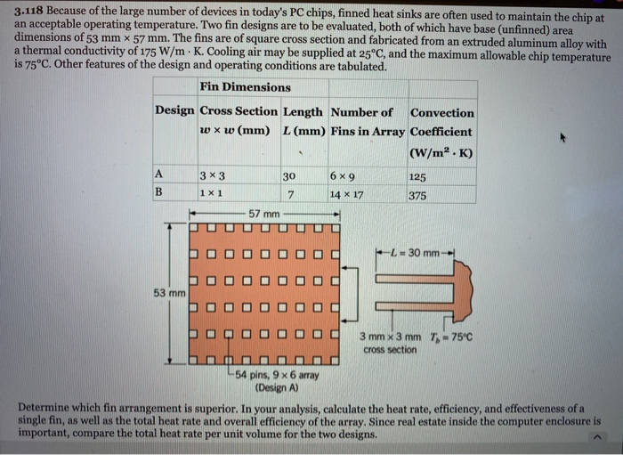 Solved 3.119 Consider design B of Problem 3.118. Over time, | Chegg.com