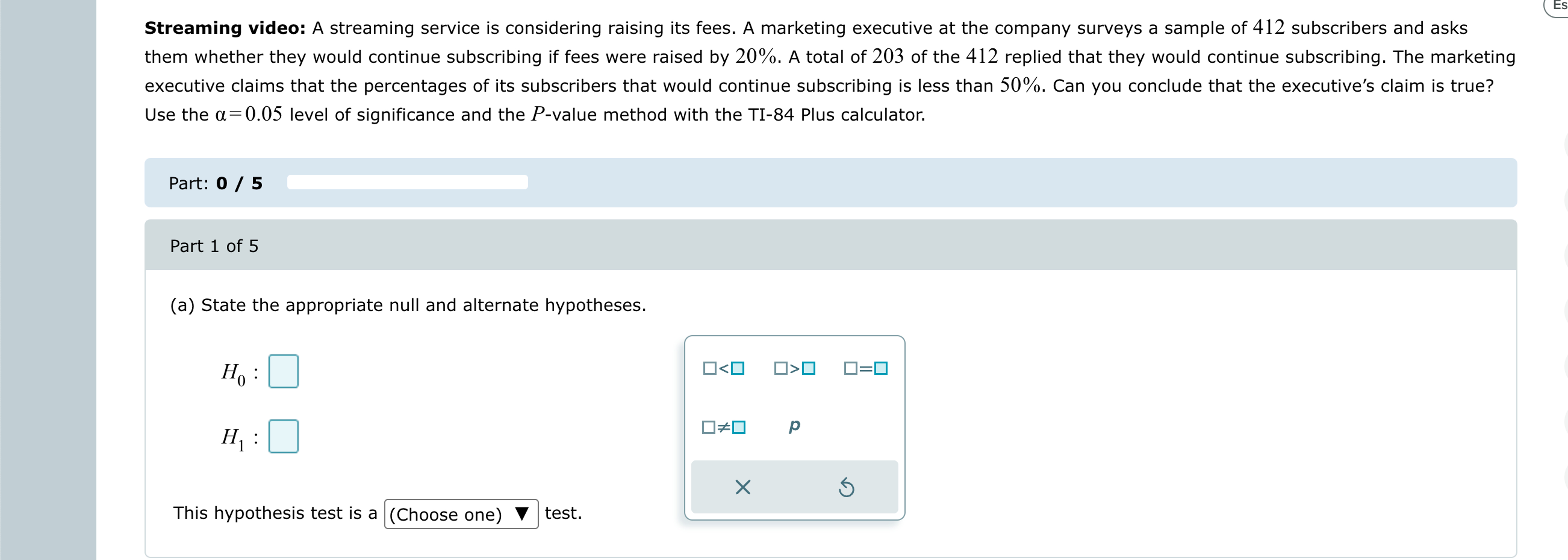 Solved Streaming video: A streaming service is considering | Chegg.com