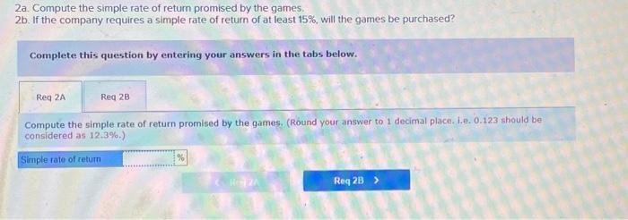 Solved Required information Exercise 12-8 (Algo) Payback | Chegg.com