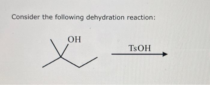 Solved Draw the major organic product of the dehydration | Chegg.com
