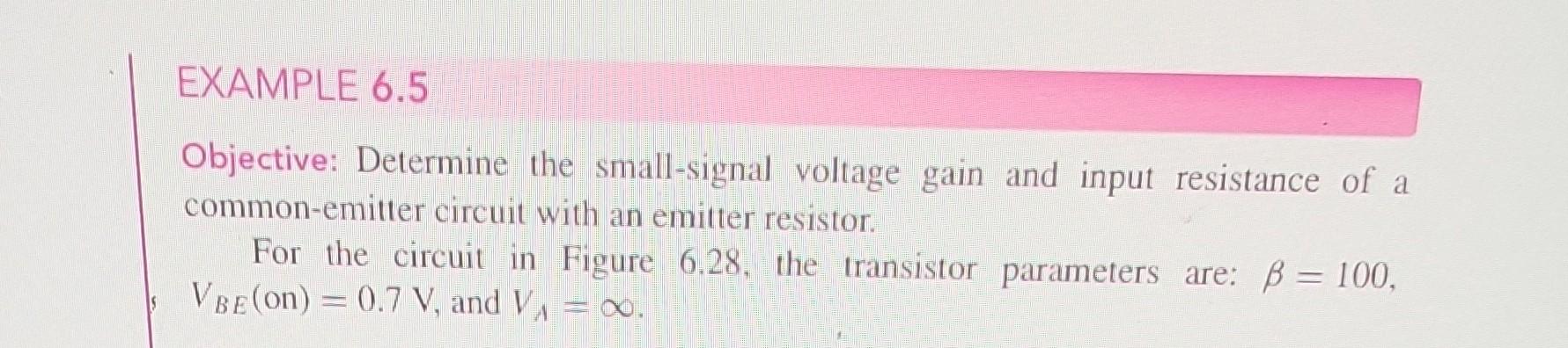 Solved Extra Problem \#1: Redo Example 6−5, assuming that β | Chegg.com