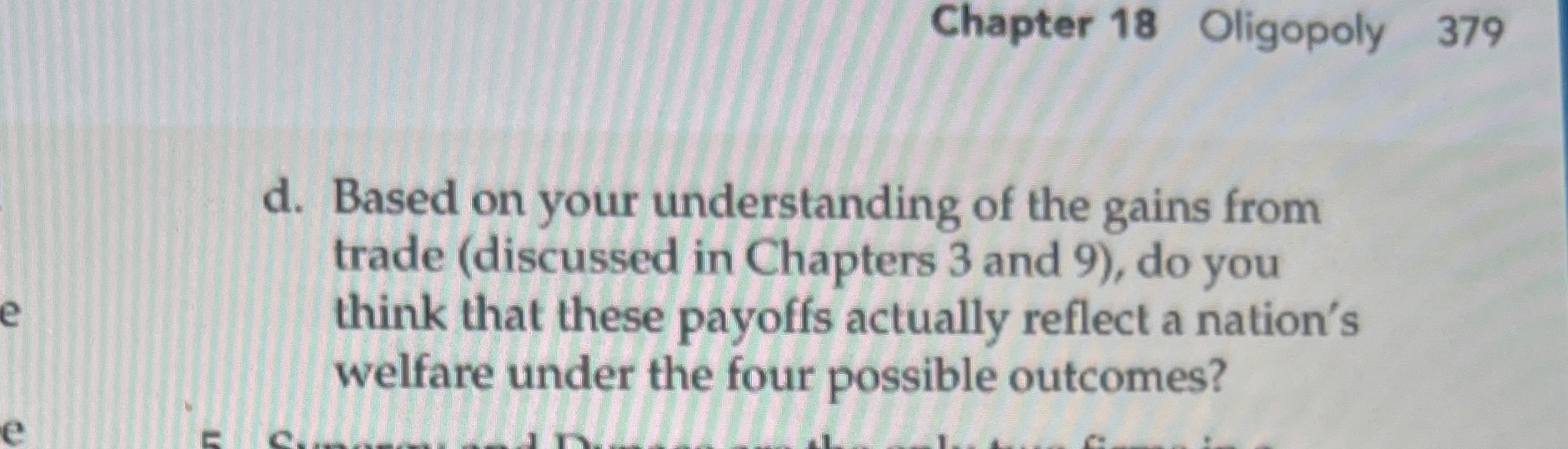Solved Chapter 18 ﻿Oligopoly 379d. ﻿Based on your | Chegg.com