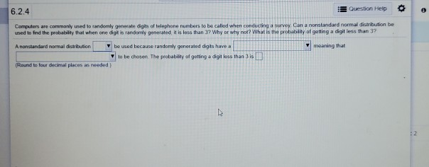 Solved 6 2 4 Question Help Computers Are Commonly Used To