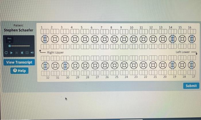 Stephen Schaefer View Transcript (3) Help Right Upper | Chegg.com