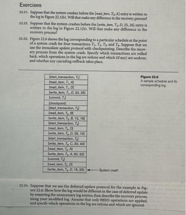 Solved Can someone solve the following exercises from 22.21 | Chegg.com