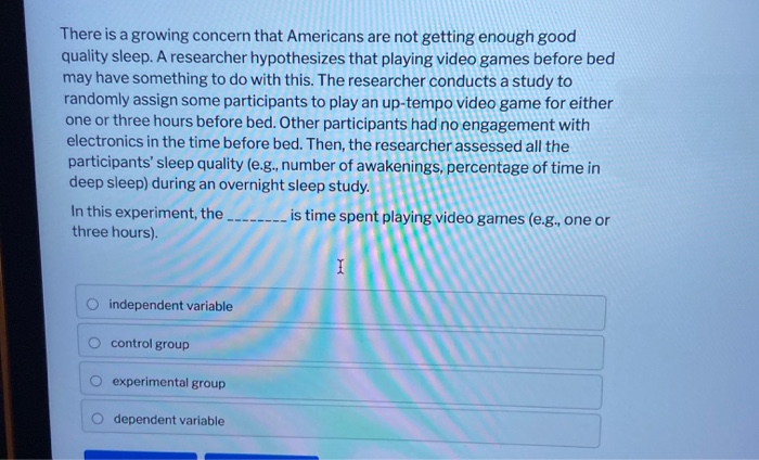 Solved There is a growing concern that Americans are not | Chegg.com