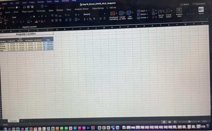 Step Instructions Possible 1 Start Excel. Download | Chegg.com