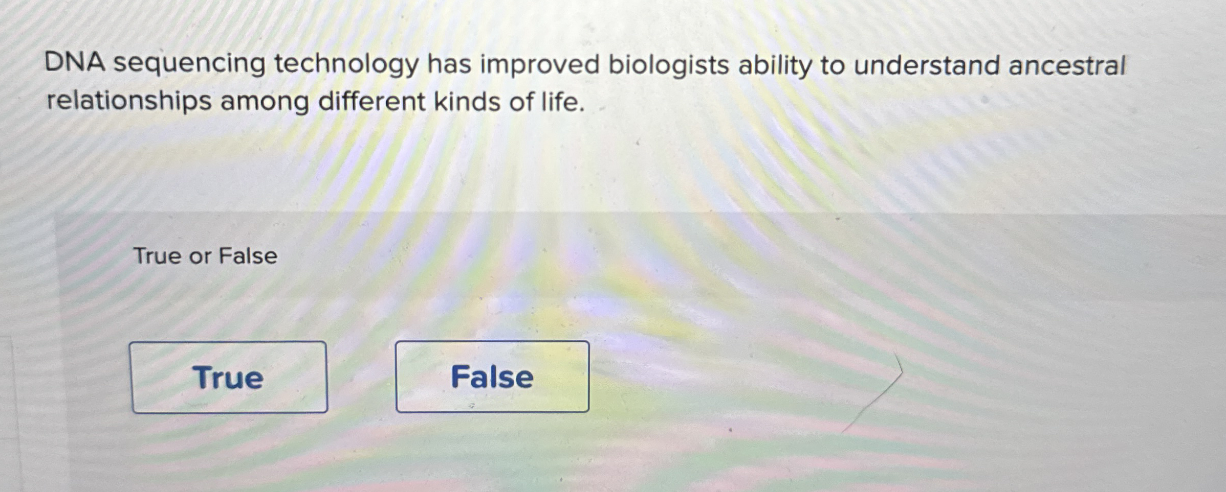 Solved DNA sequencing technology has improved biologists | Chegg.com