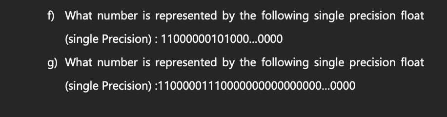 Solved f) ﻿What number is represented by the following | Chegg.com