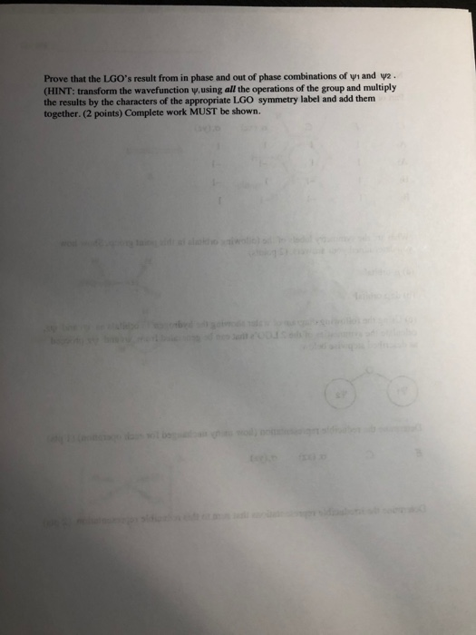 Solved Part of the C. character table is below. С. E c G. | Chegg.com