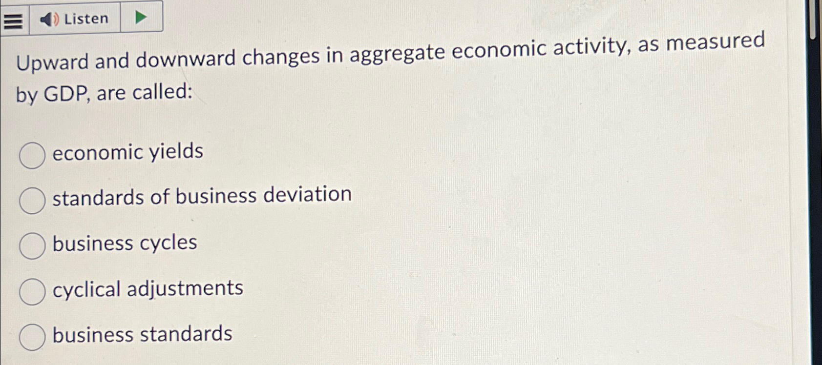 Solved ListenUpward and downward changes in aggregate | Chegg.com