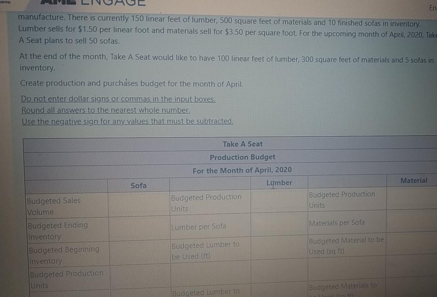 En manufacture. There is currently 150 linear feet of | Chegg.com