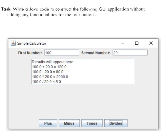 Solved need screenshot of code and output for following java | Chegg.com