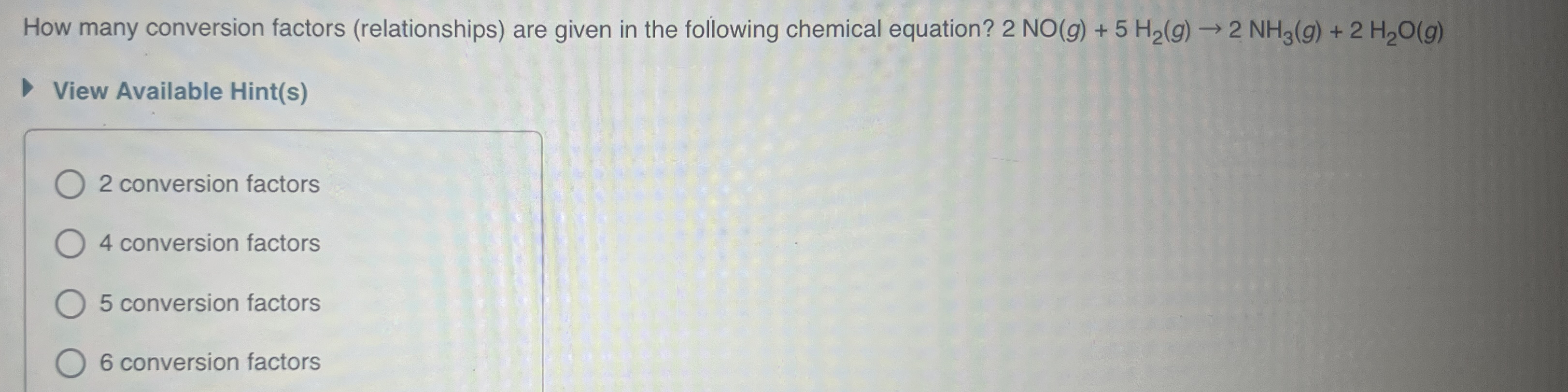 Solved How many conversion factors (relationships) ﻿are | Chegg.com