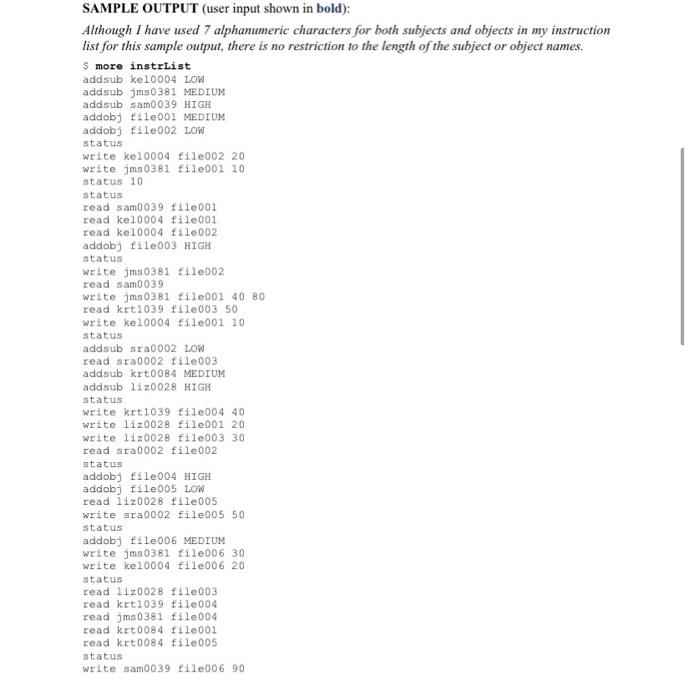 PROGRAM DESCRIPTION: For this project, you will | Chegg.com