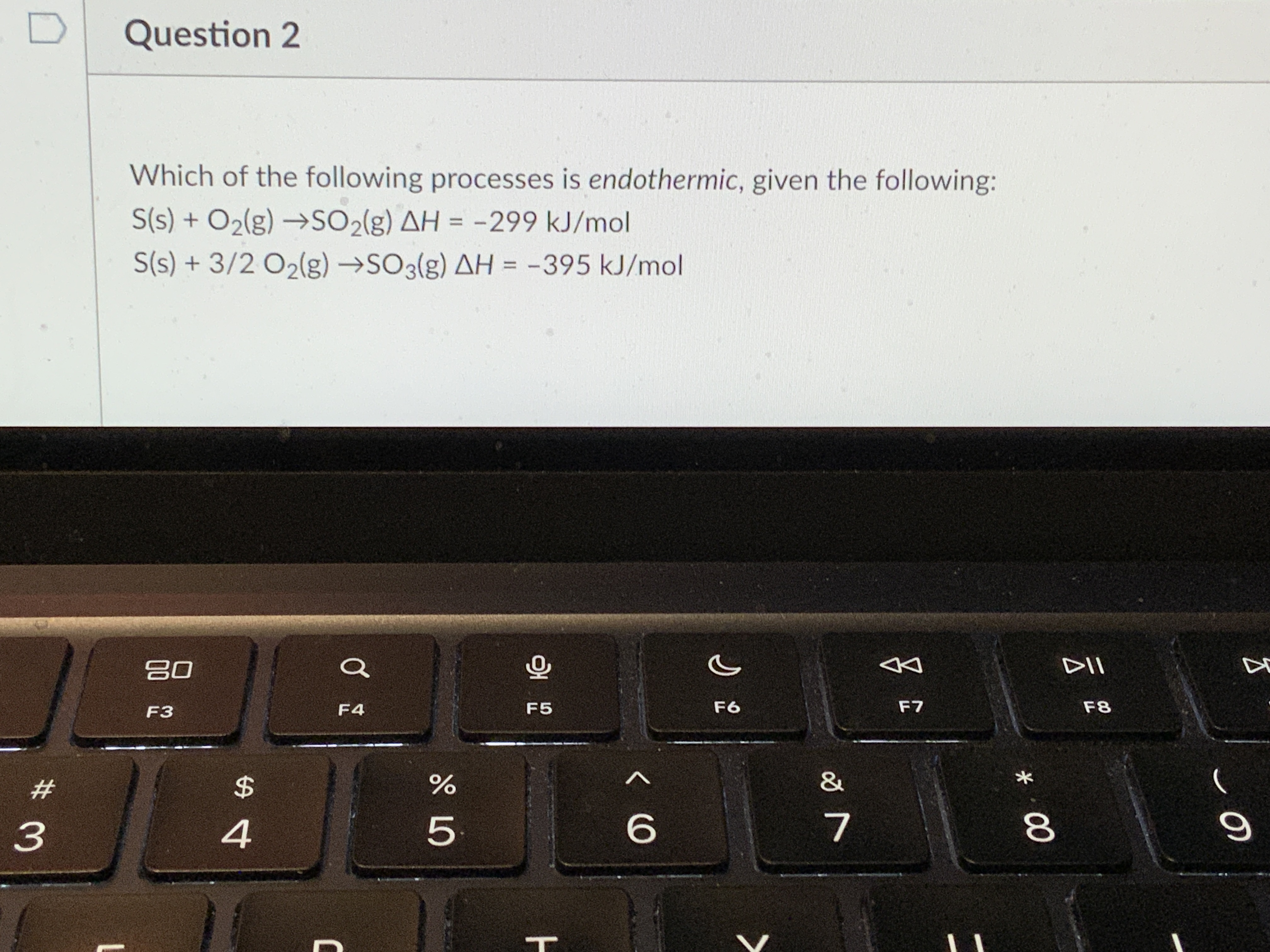 Solved Question 2Which of the following processes is | Chegg.com