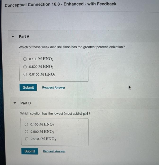 Solved Conceptual Connection 16.8 - Enhanced - with Feedback | Chegg.com Solved Conceptual Connection 16.8 - Enhanced - with Feedback | Chegg.com