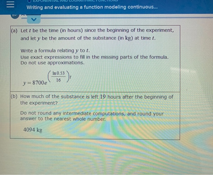 Solved Writing and evaluating a function modeling | Chegg.com