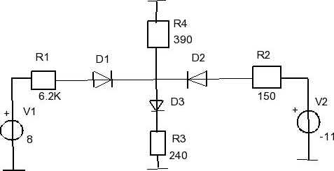 Solved Calculate the current through each diode. Use the | Chegg.com