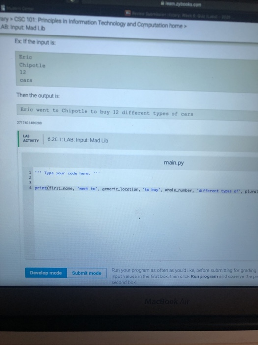 Solved mary> CSC 101: Principles in Information Technology | Chegg.com