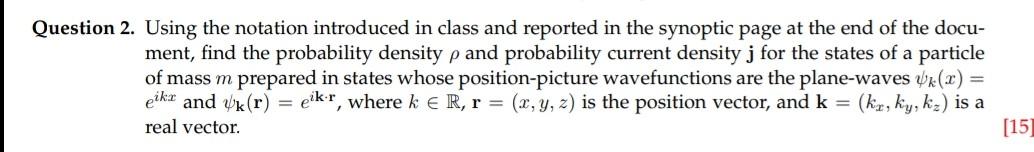 Solved Question 2. Using the notation introduced in class | Chegg.com