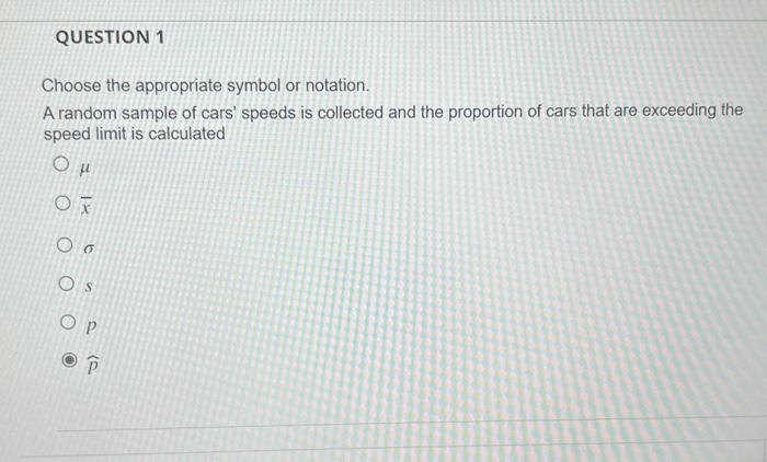 Solved Choose the appropriate symbol or notation. A random | Chegg.com