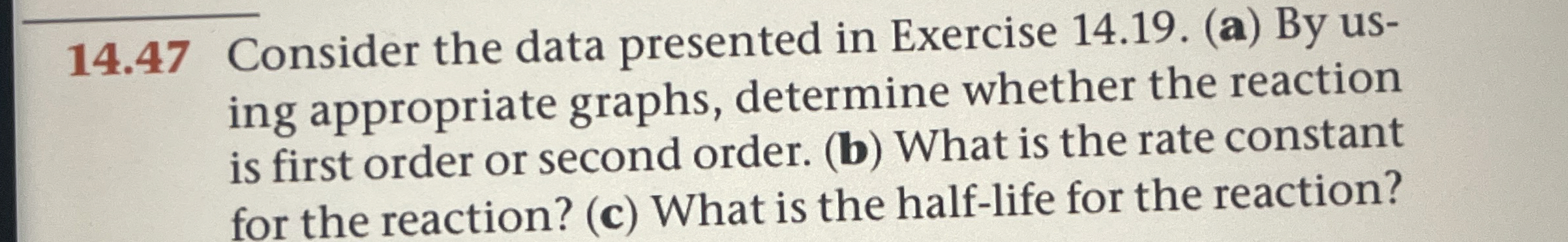 Solved 14.47 ﻿Consider the data presented in Exercise | Chegg.com