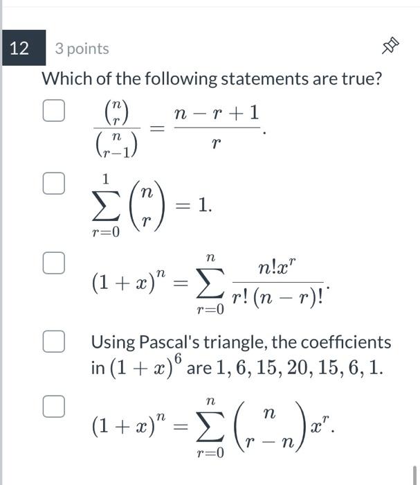 Solved 亭 10 DO n 3 points Given that - 4r3 – 672 – 4r – 1 = | Chegg.com