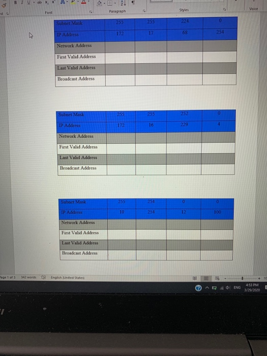 Solved Paragraph Styles Graded Activity 3.7.2- Subnet Scopes | Chegg.com