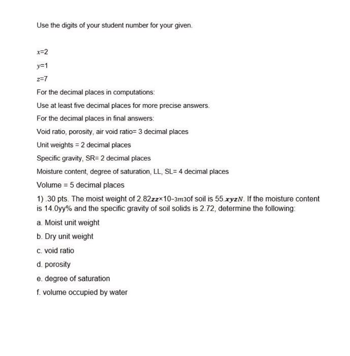 Solved Geotechnical engineering - 1Note: Manual solution | Chegg.com