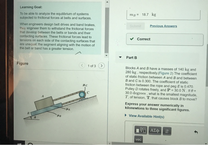 Solved Learning Goal: To be able to analyze the equilibrium | Chegg.com