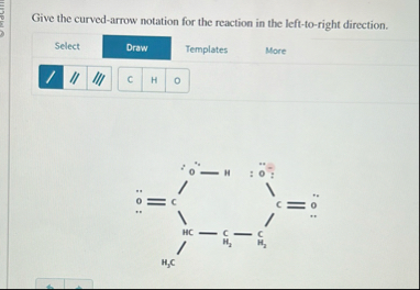Give the curved-arrow notation for the reaction in | Chegg.com