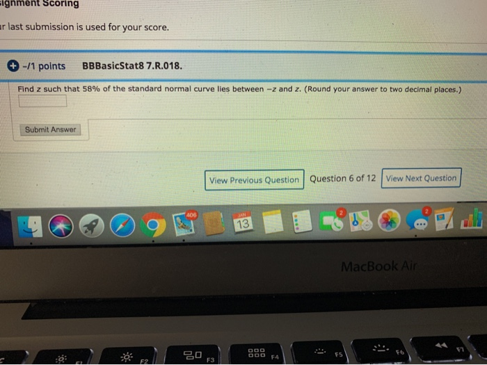 Solved ignment scoring ar last submission is used for your | Chegg.com