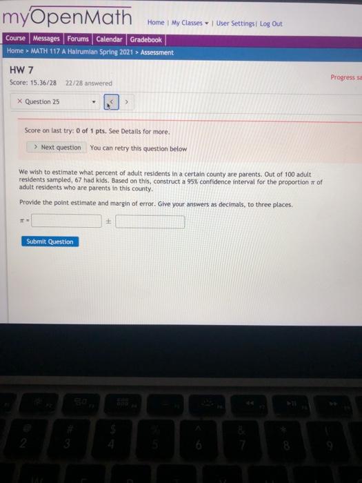 Solved myOpenMath Home My Classes User Settings Log Out | Chegg.com