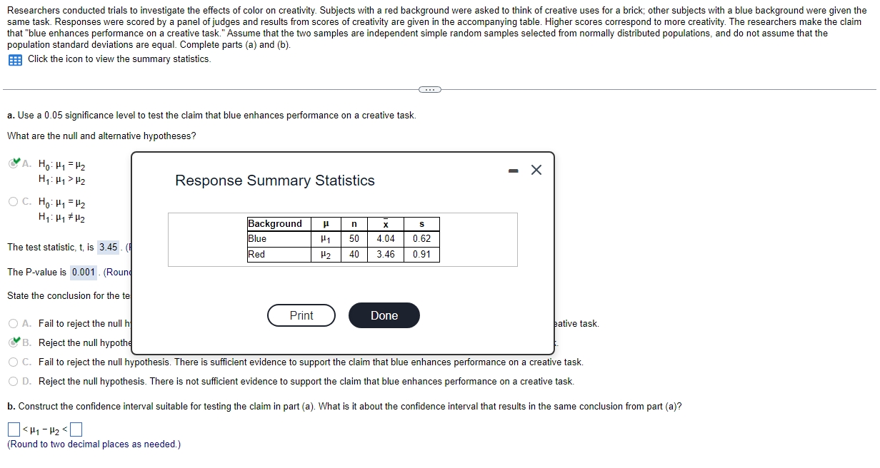 Solved Researchers conducted trials to investigate the | Chegg.com