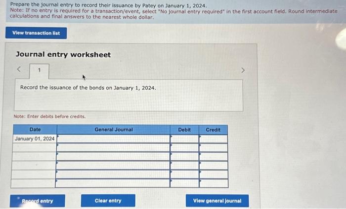Solved Prepare the joumal entry to record their issuance by | Chegg.com