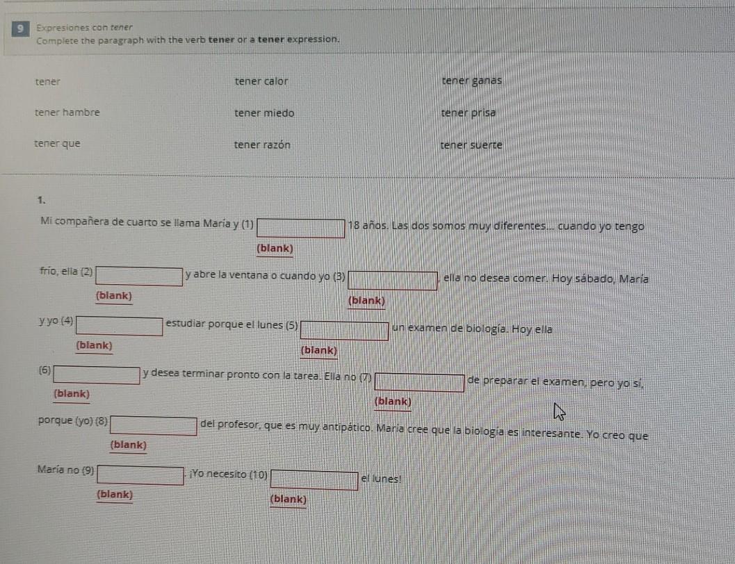 complete the paragraph with the verb tense or a tense | Chegg.com