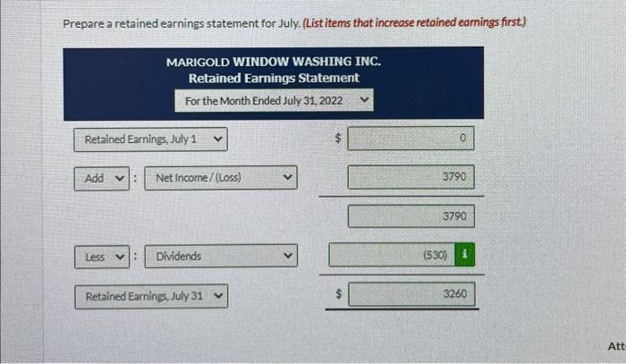 Solved Your answer is correct. Prepare the income statement | Chegg.com