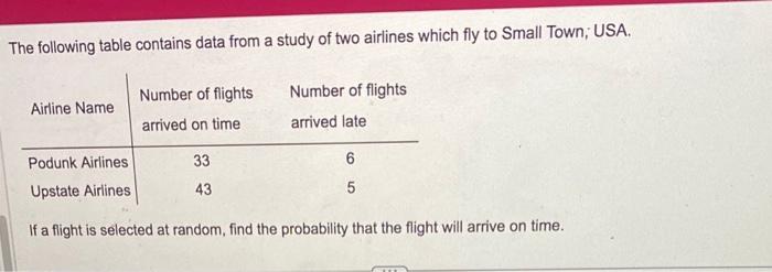 Solved The following table contains data from a study of two | Chegg.com