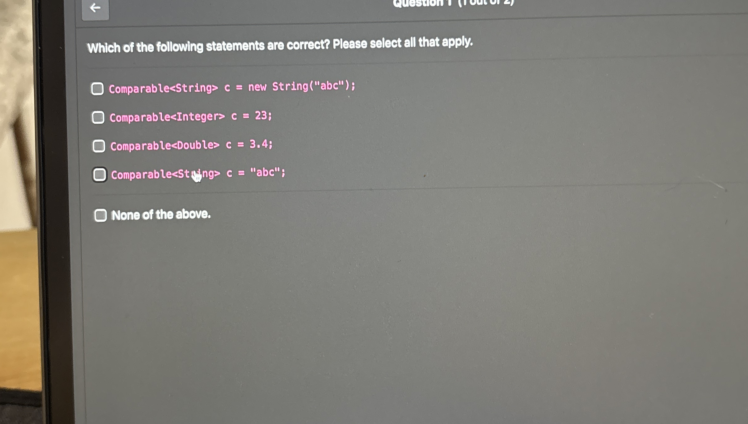 Solved Which of the following statements are correct? Please | Chegg.com