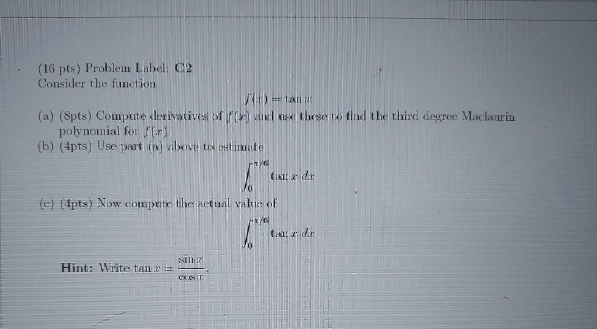 Solved I want to know the steps for this question how to | Chegg.com