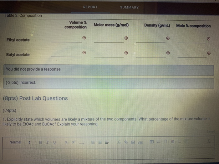 labflow.com/app/course/270/report/3875 REPORT | Chegg.com