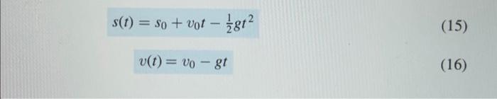 Solved 41. A projectile is fired vertically upward from | Chegg.com