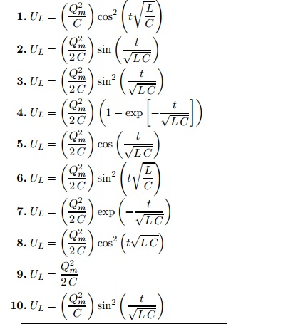 Solved Consider the LC circuit shown below. Switch S is | Chegg.com