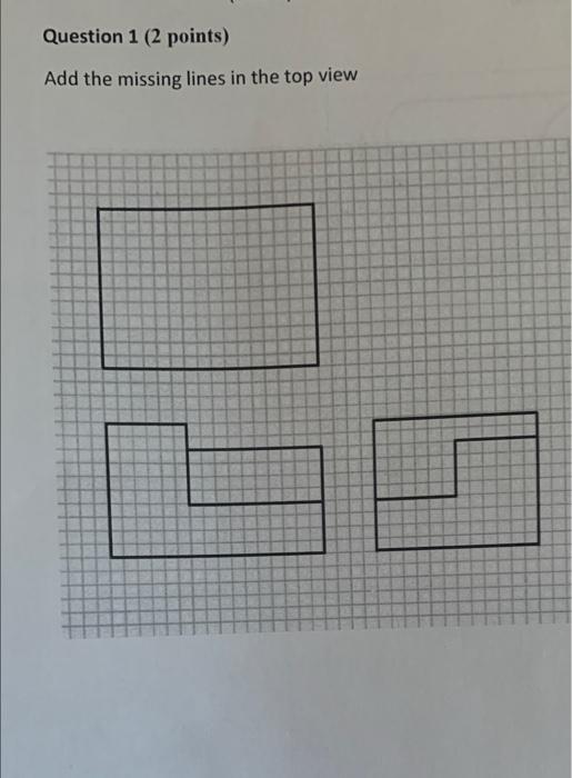 Solved Question 3 (3 points) Start with two views of an | Chegg.com