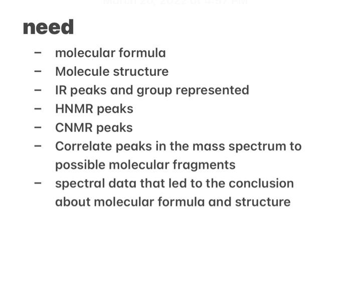 Solved Compound 65 is a solid (melting point 170.199) that | Chegg.com