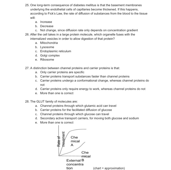 Solved An increase in extracellular K+ , above normal, would | Chegg.com