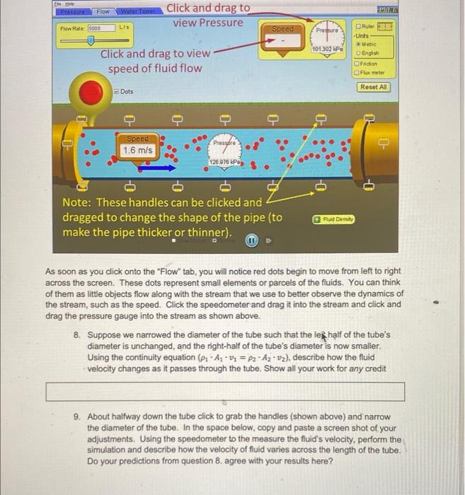 Solved As soon as you click onto the "Flow" tab, you will | Chegg.com